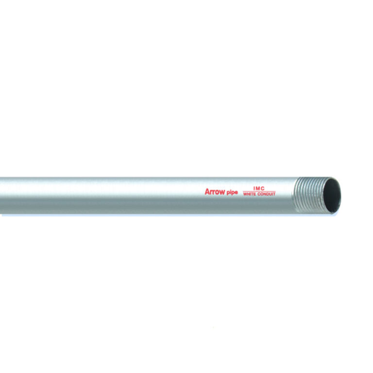 ARROW PIPE ท่อร้อยสายไฟ IMC ผนังท่อหนาปานกลาง ต่อด้วยเกลียว