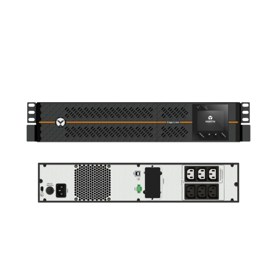 VERTIV เครื่องสำรองไฟ (UPS) Edge Lithium-Ion UPS, 1500-3000VA | แสงชัยกรุ๊ป