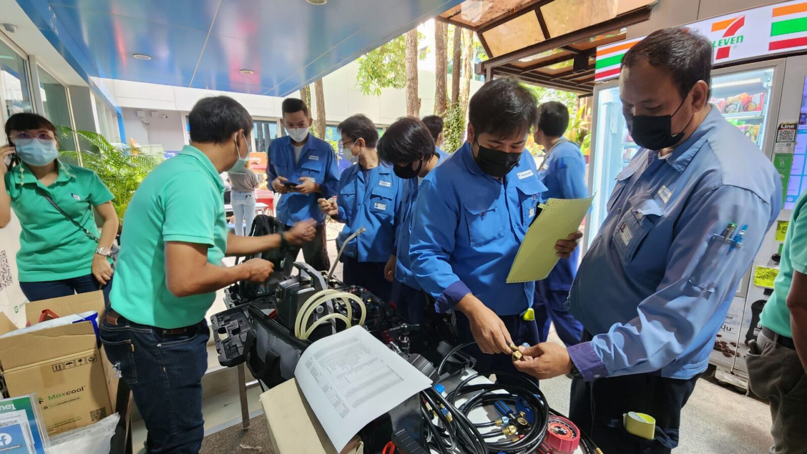ประมวลภาพบรรยากาศ งาน "Daikin Safety Day" ณ บริษัท สยามไดกิ้นเซลส์ ...