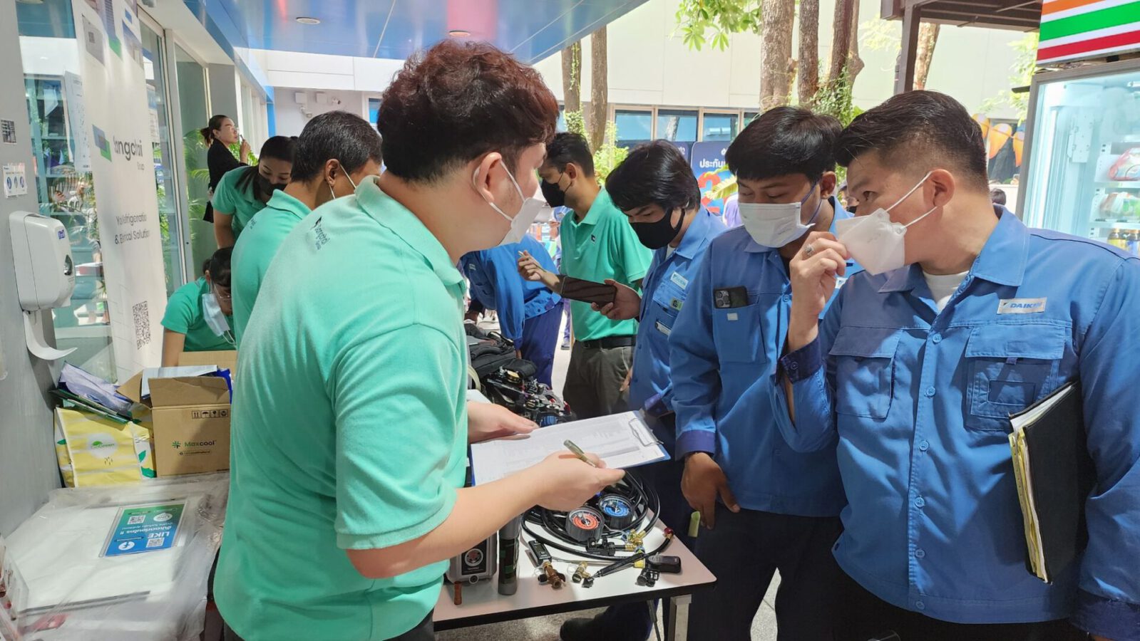 ประมวลภาพบรรยากาศ งาน "Daikin Safety Day" ณ บริษัท สยามไดกิ้นเซลส์ ...