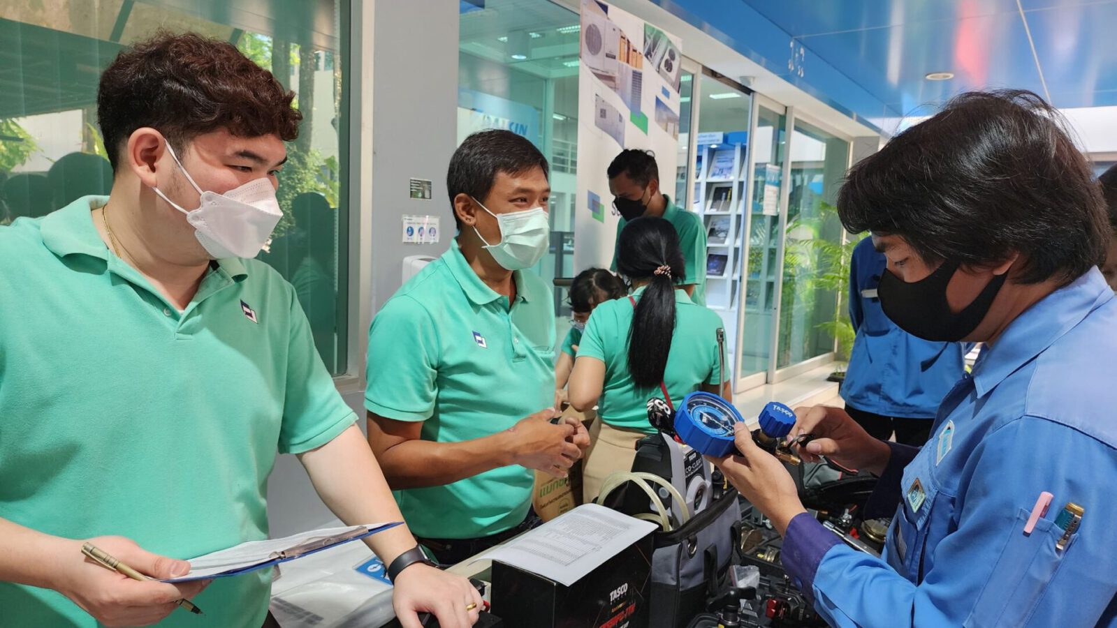 ประมวลภาพบรรยากาศ งาน "Daikin Safety Day" ณ บริษัท สยามไดกิ้นเซลส์ ...
